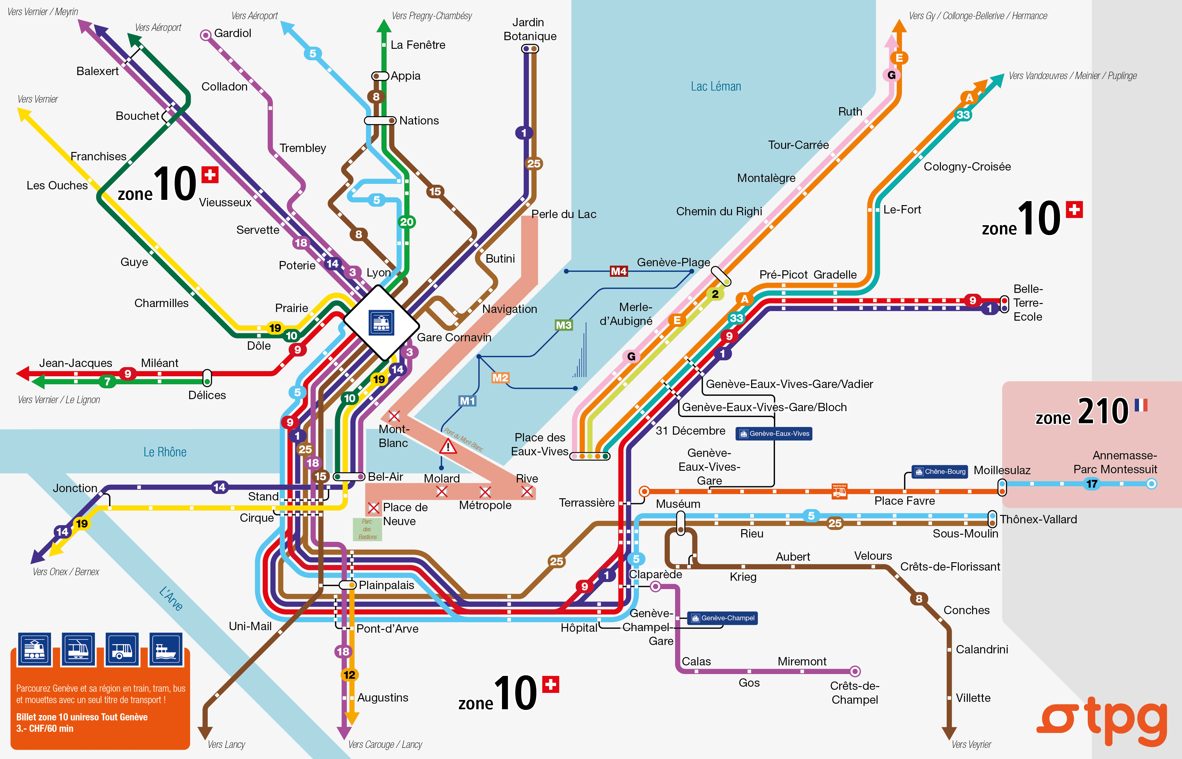 Avis de perturbation | Geneva Pride 11 septembre | tpg
