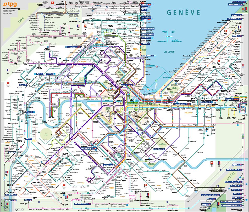 D couvrez Le Nouveau Plan De R seau Des Transports Publics Genevois Tpg